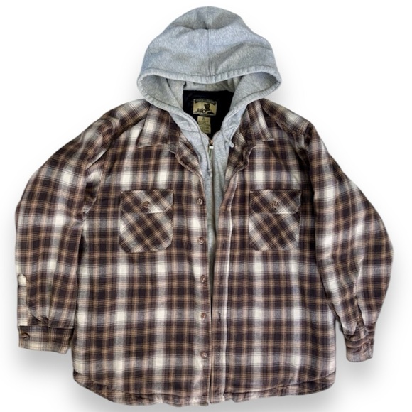 Field & Stream | Jackets & Coats | Field Stream Plaid Flannel Quilted ...